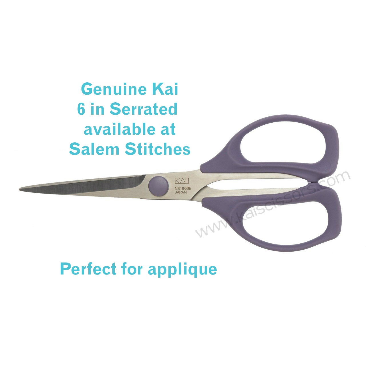 Kai Serrated 6" Scissors | Salem Stitches & Retreats