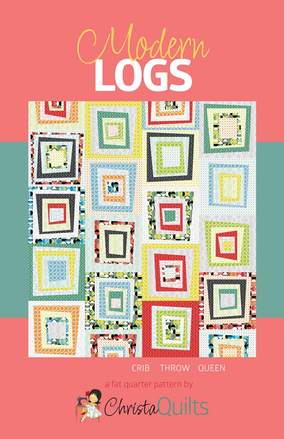 Modern Logs by Christa Quilts | Salem Stitches & Retreats
